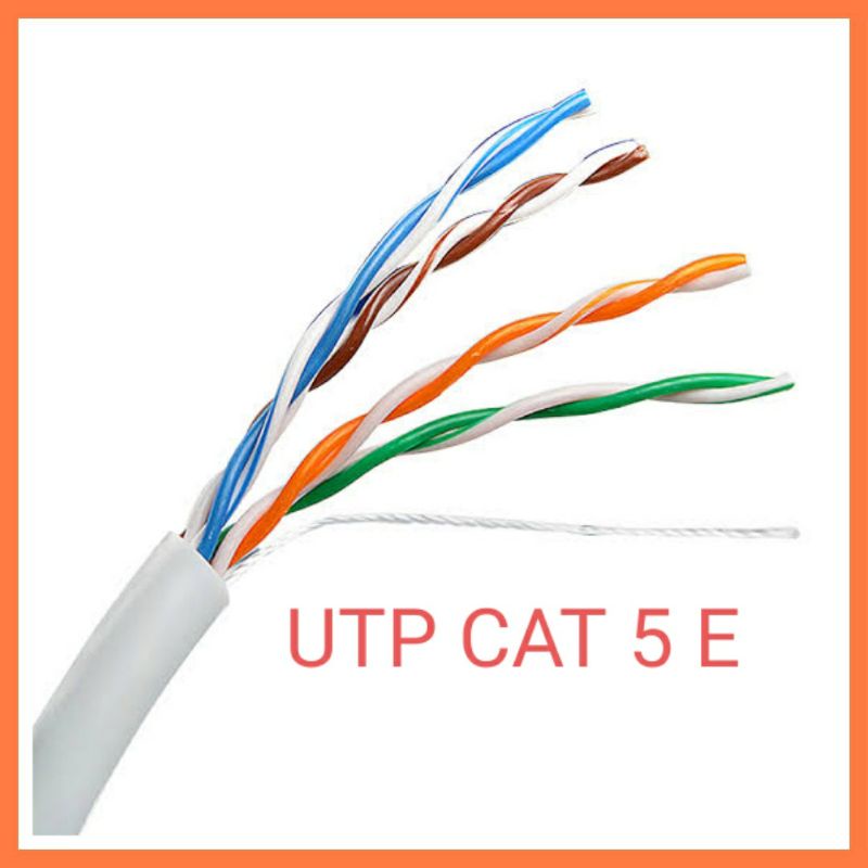 Jual Kabel UTP CAT 5 E eceran | Shopee Indonesia
