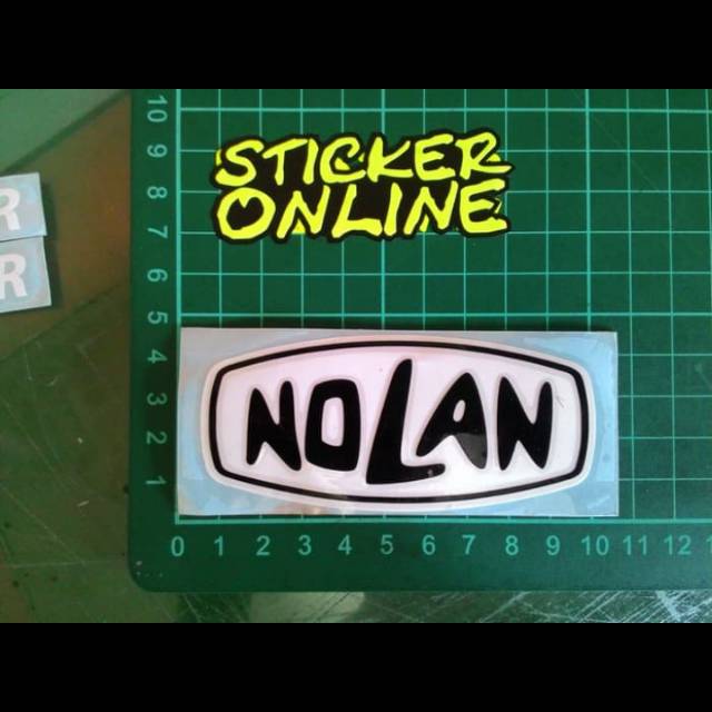 Jual Sticker cutting helm helmet logo nolan | Shopee Indonesia