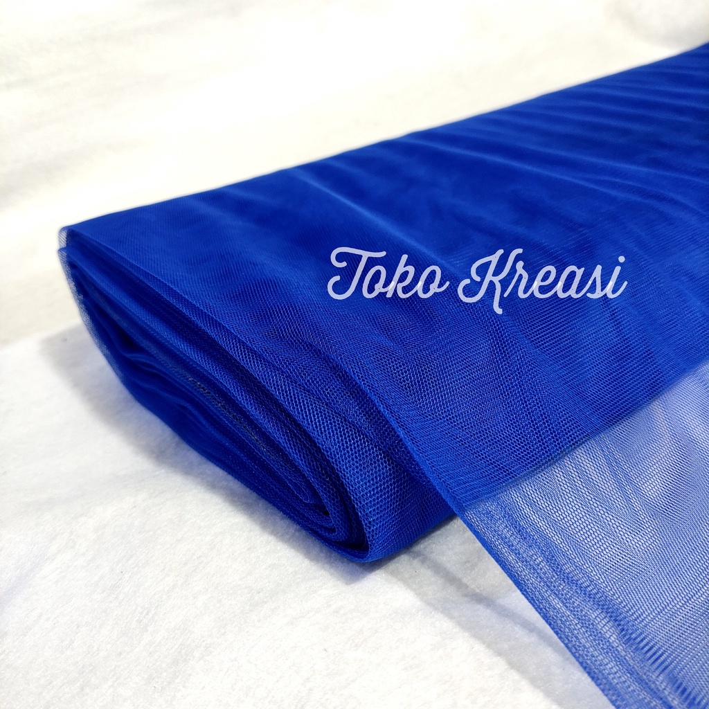 Jual (Meteran) Kain Tile Lembut Polos Halus / Soft Tulle Bahan Dress ...