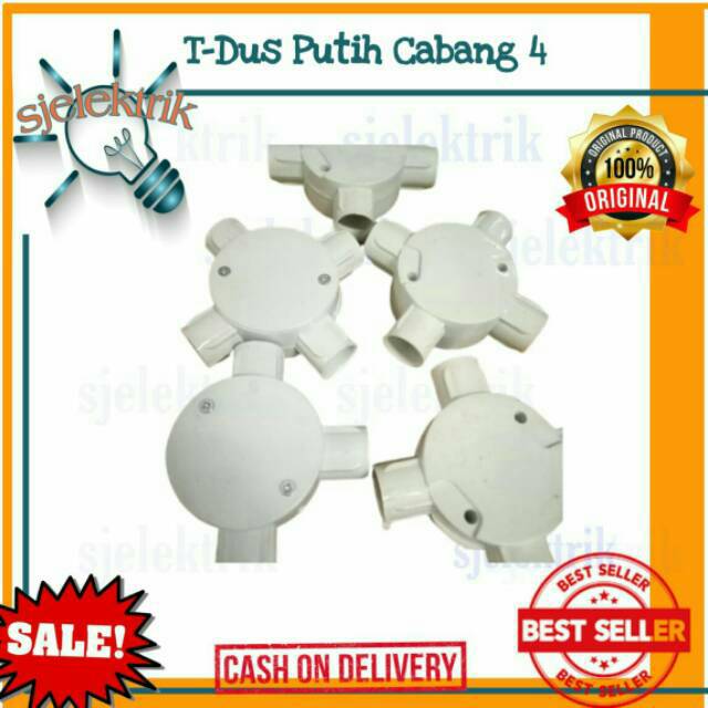 Jual Tdus / T dus / Tdos / T dos / Tedus Putih Cabang 4 cross dus ...