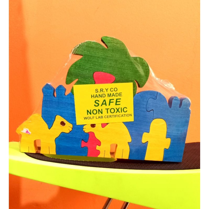 Jual Puzzle Balok Kayu Unta | Original | Shopee Indonesia