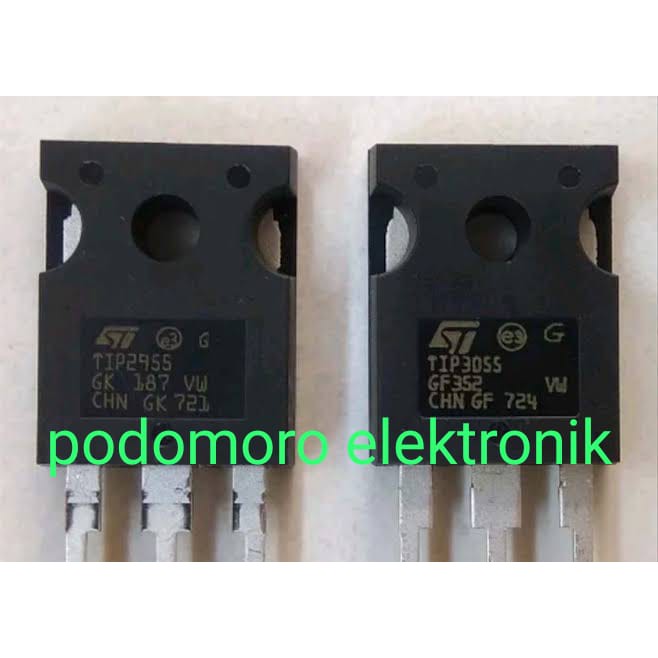 Jual Transistor set TIP 2955 - 3055 | Shopee Indonesia