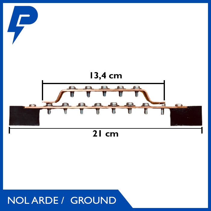Jual NOL ARDE BUSBAR TEMBAGA / PLAT GROUNDINGG TEMBAGA | Shopee Indonesia