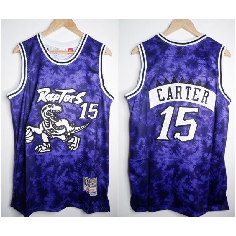 Jual JERSEY BASKET NBA CLASSIC HWC TORONTO RAPTORS #15 CARTER UNGU ...