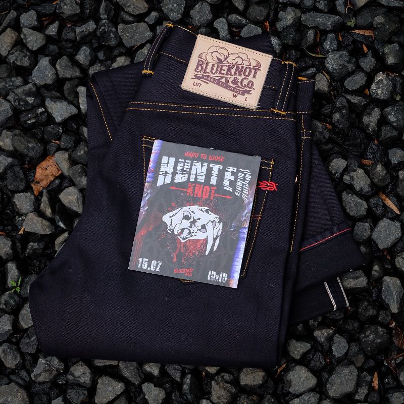 Jual BLUEKNOT DENIM - HUNTER KNOT - Selvedge Denim - 15oz - Slim ...