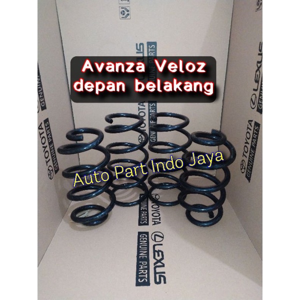 Jual coil spring / per keong Avanza Veloz depan belakang original ...