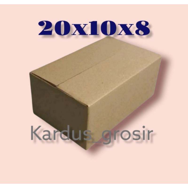 Jual kardus packing 20x10x8 Kemasan karton | Shopee Indonesia