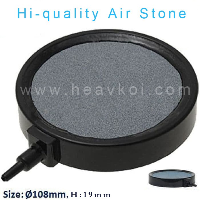 Jual disc air stone airstone piring batu udara bulat frame 108 mm ...