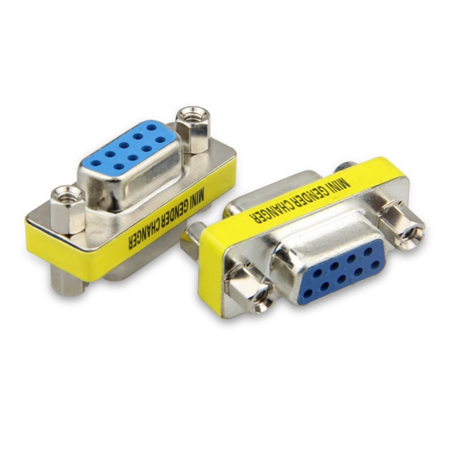 Jual KONEKTOR GENDER VGA FEMALE TO FEMALE 9 PIN | Shopee Indonesia