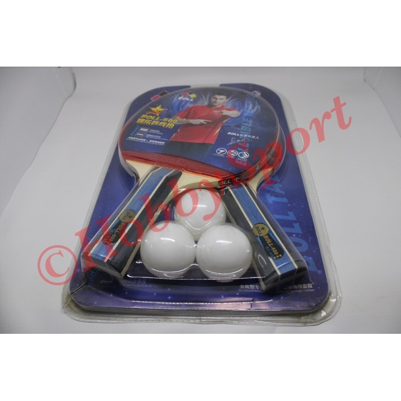 Jual Bat Bet Bad Pingpong Timo Boll 600 Tenis Meja (2 bat+3 bola) Ping Pong Table | Shopee Indonesia