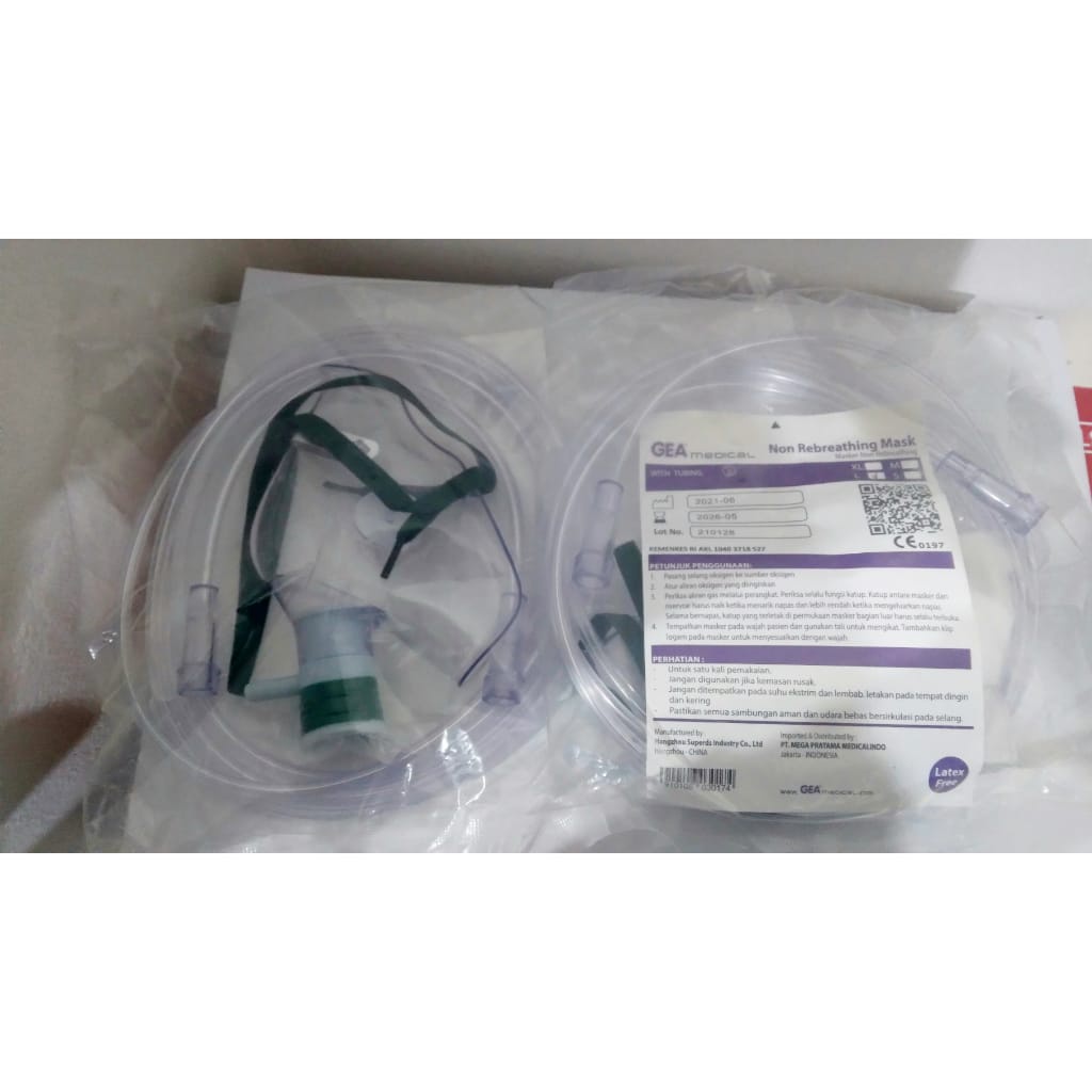 Jual Nebulizer Mask GEA Size Anak dan dewasa | Shopee Indonesia