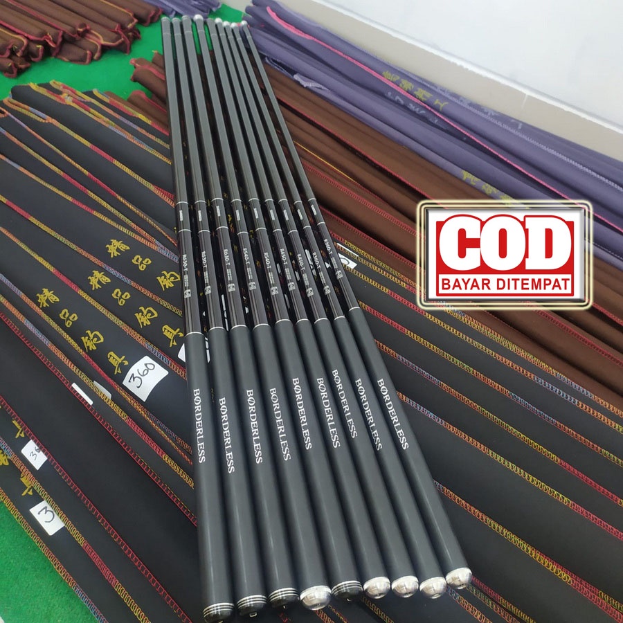 Jual Tegek Pancing Simano Borderless 360 Ros/Ruas Panjang Made In Japan ...