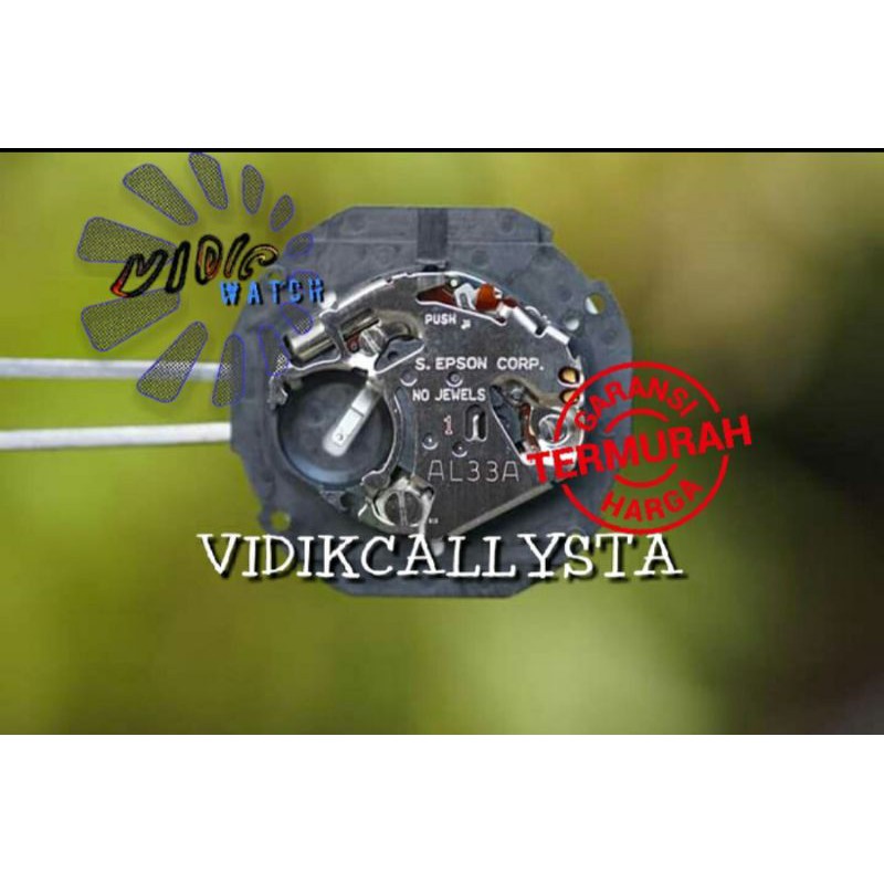 Jual MESIN JAM TANGAN AL33A AL-33A AL 33A AL33 ANALOG TANGGAL HARI AKTIF ORIGINAL | Shopee Indonesia