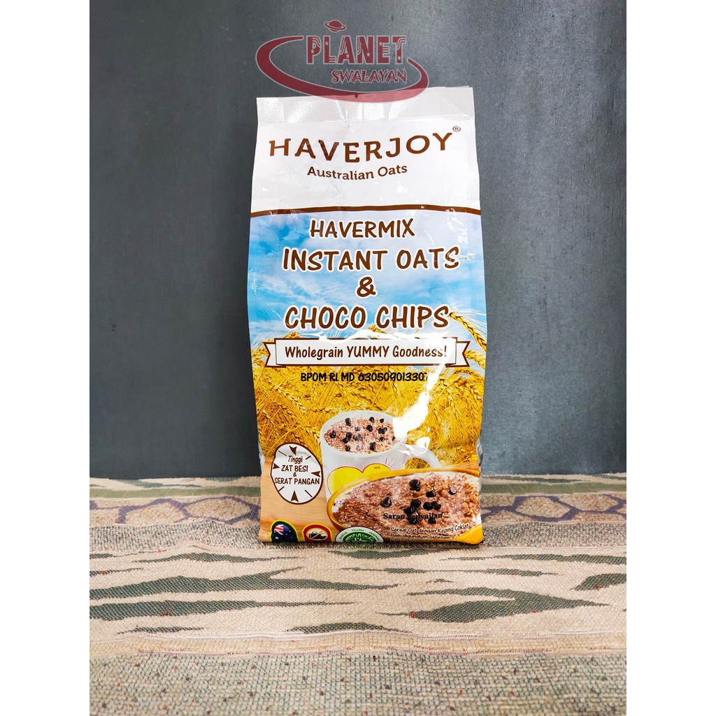 Jual HAVERJOY HAVERMIX INSTANT OATS & CHOCO CHIPS | Shopee Indonesia