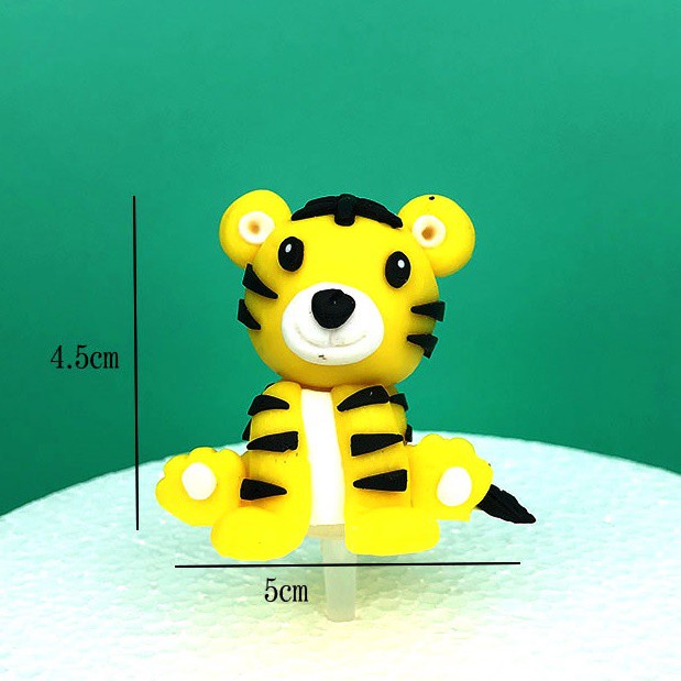 Jual topper animal / topper daun / topper hewan singa jerapah harimau ...