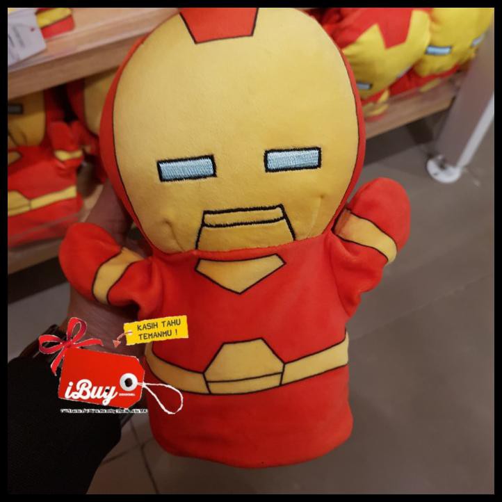 Jual Miniso Cute Ironman Boneka Tangan Hand Puppet | Shopee Indonesia
