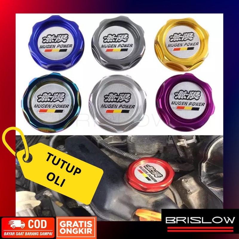 Jual Tutup oli / oil cap universal mugen | Shopee Indonesia