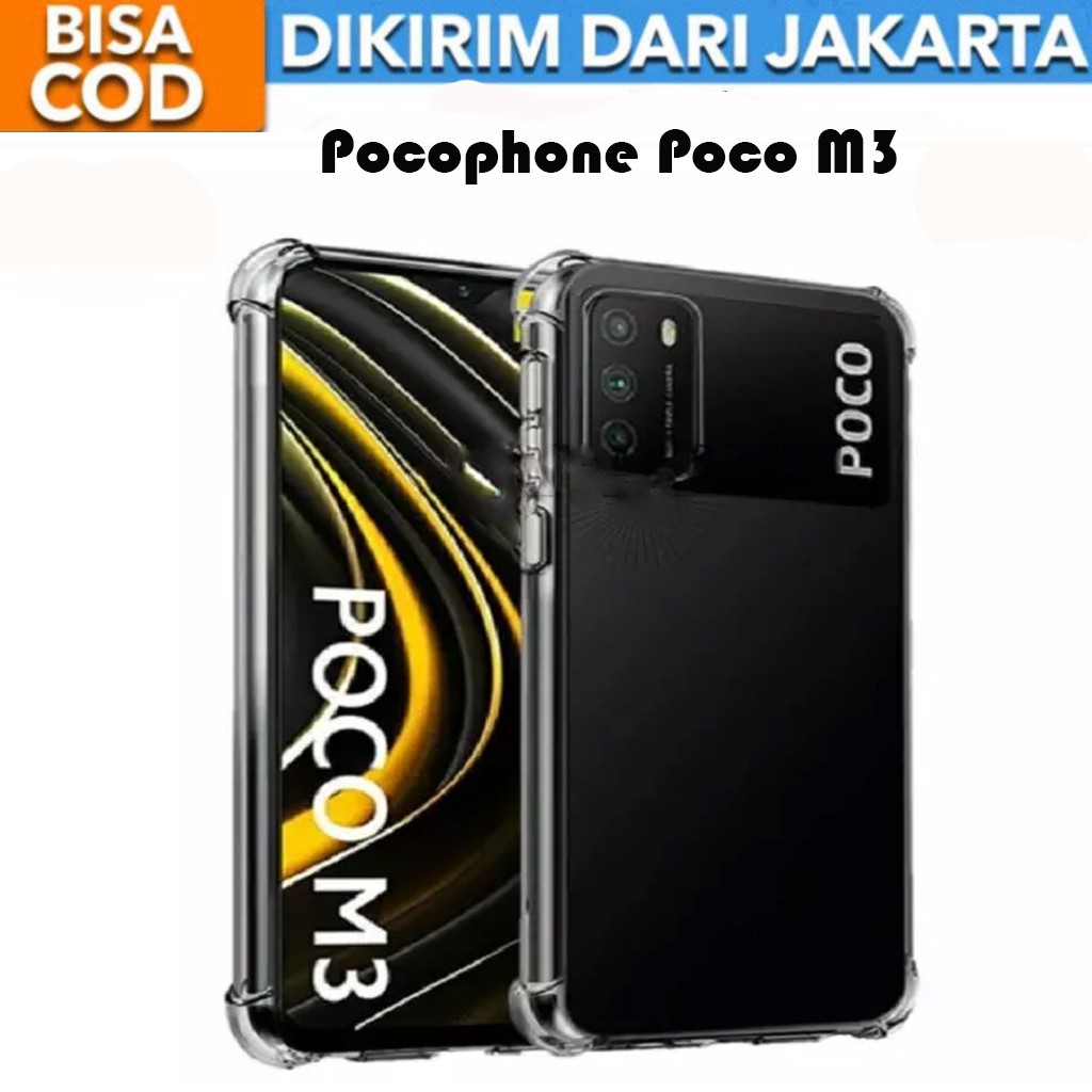 Jual Casing Pocophone Poco M3 Anti crack SoftCase | Shopee Indonesia