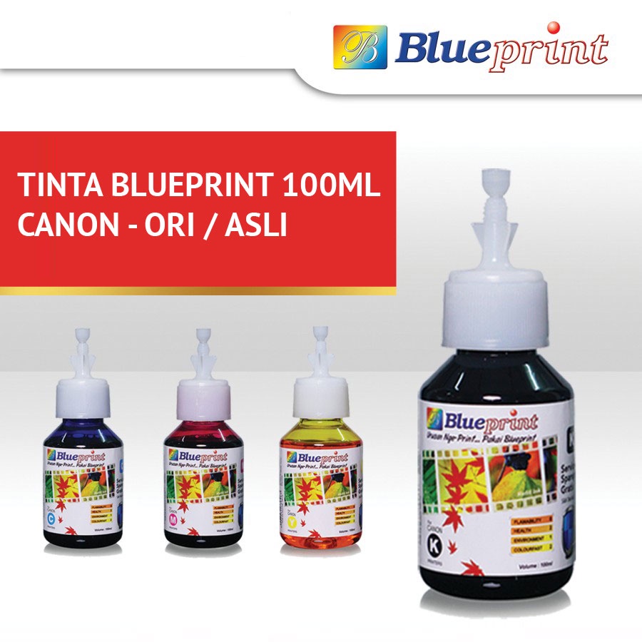 Jual Tinta Printer Canon / Epson BLUEPRINT Refill For Printer CANON ...