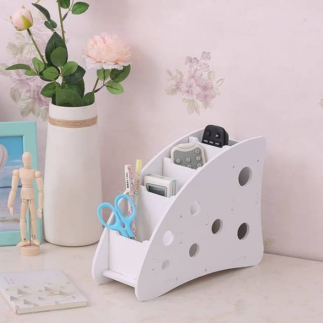Jual Tempat remote AC , TV HP, ATK Desktop storage remote holder BULAT ...