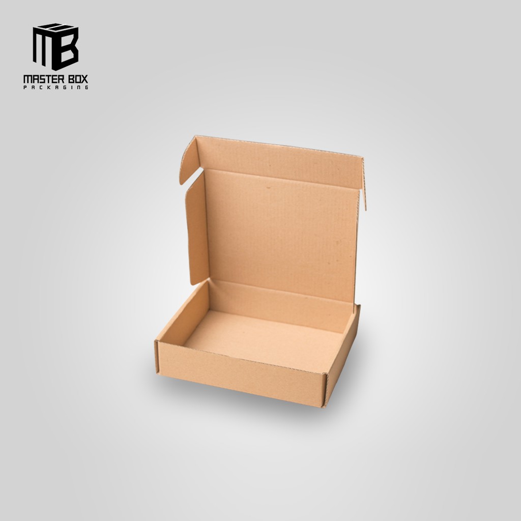 Jual ( Paket 30pcs ) Box / Kardus Packaging uk 17.5 x 13.5 x 4 CM Die ...