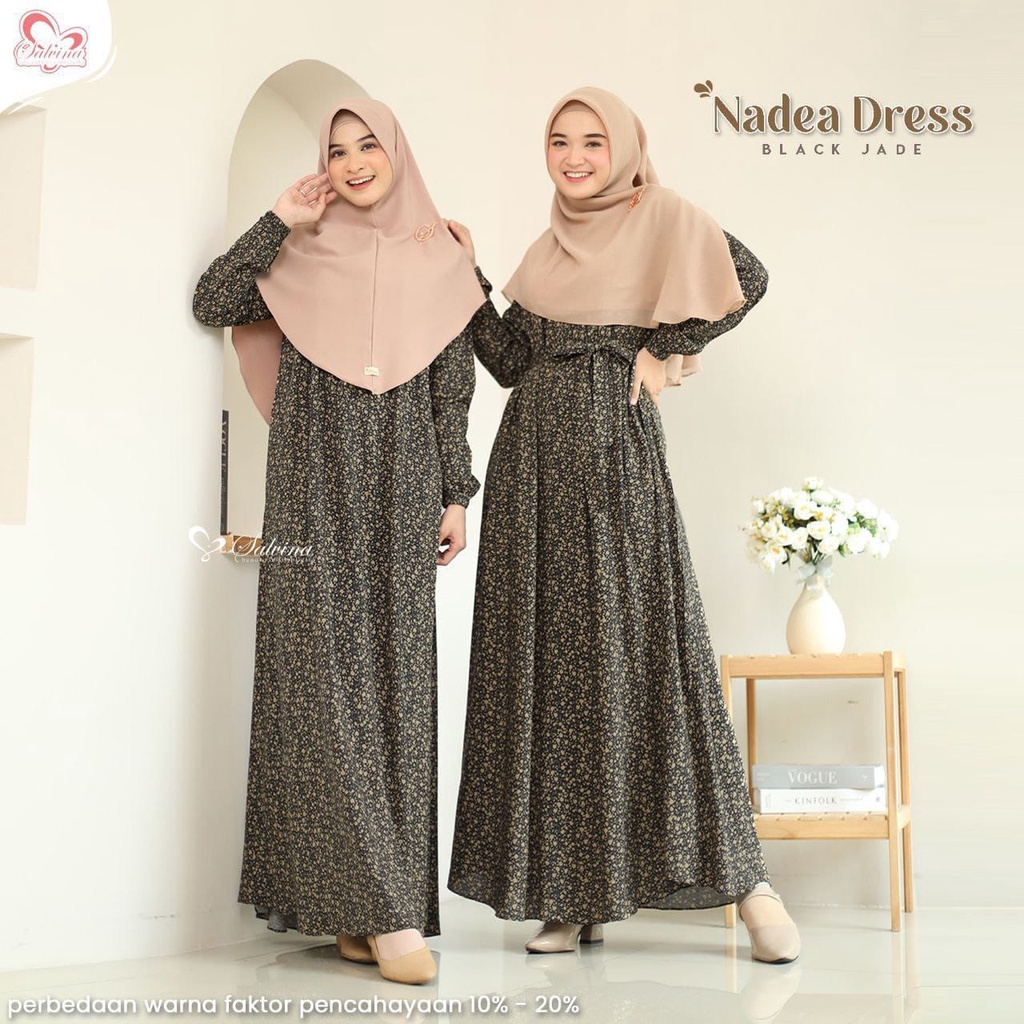 Jual Salvina Hijab Nadea (DRESS ONLY) Quality Premium Syari'i | Shopee ...