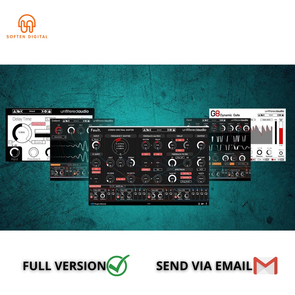 Jual Plugin Alliance Unfiltered Audio Bundle VST Instrumental Effects ...