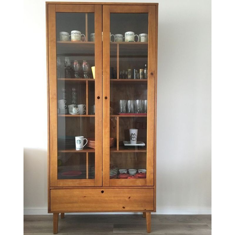 Jual lemari retro pajangan kayu jati custom (harga DP) | Shopee Indonesia