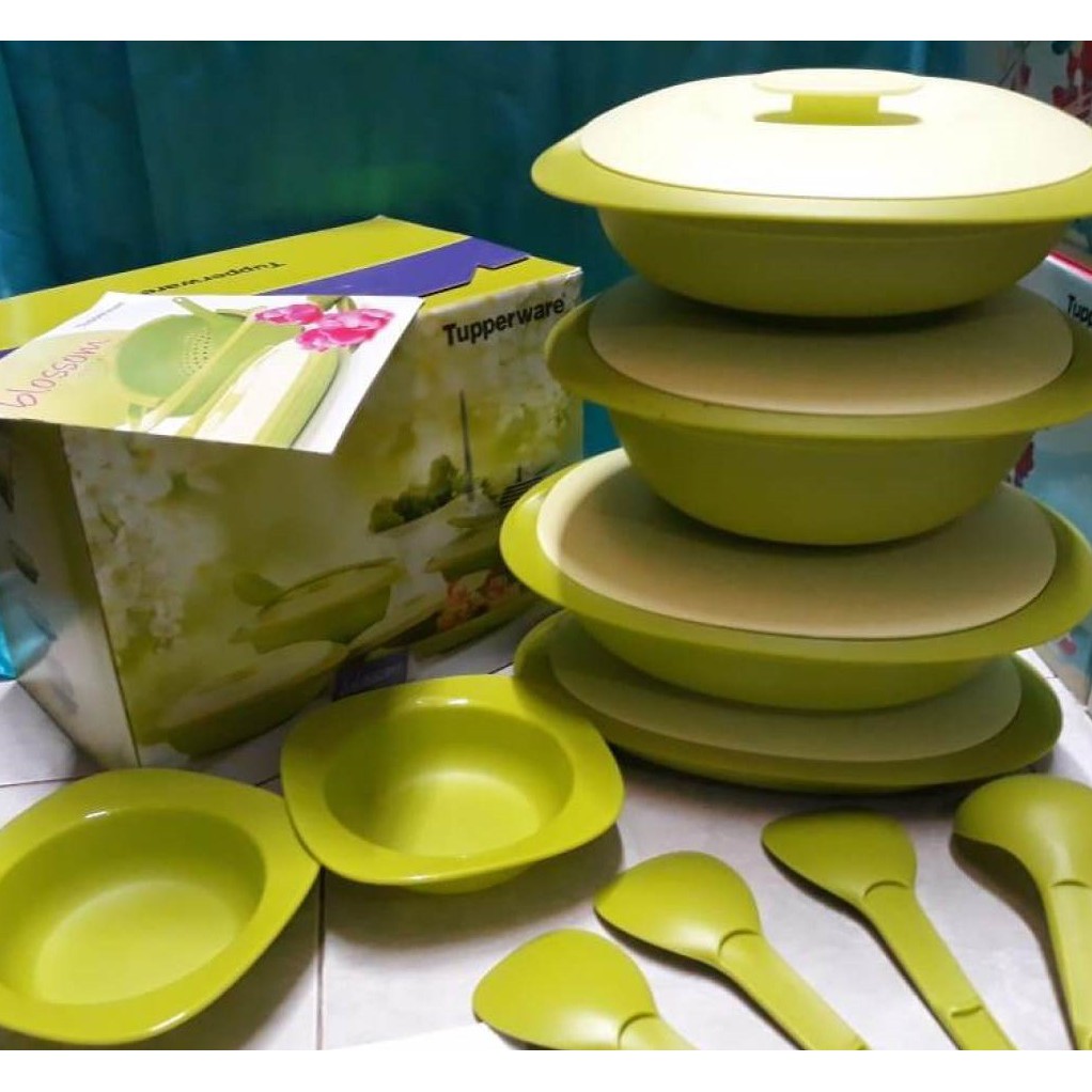 Jual Blossom collection set Tupperware | Shopee Indonesia