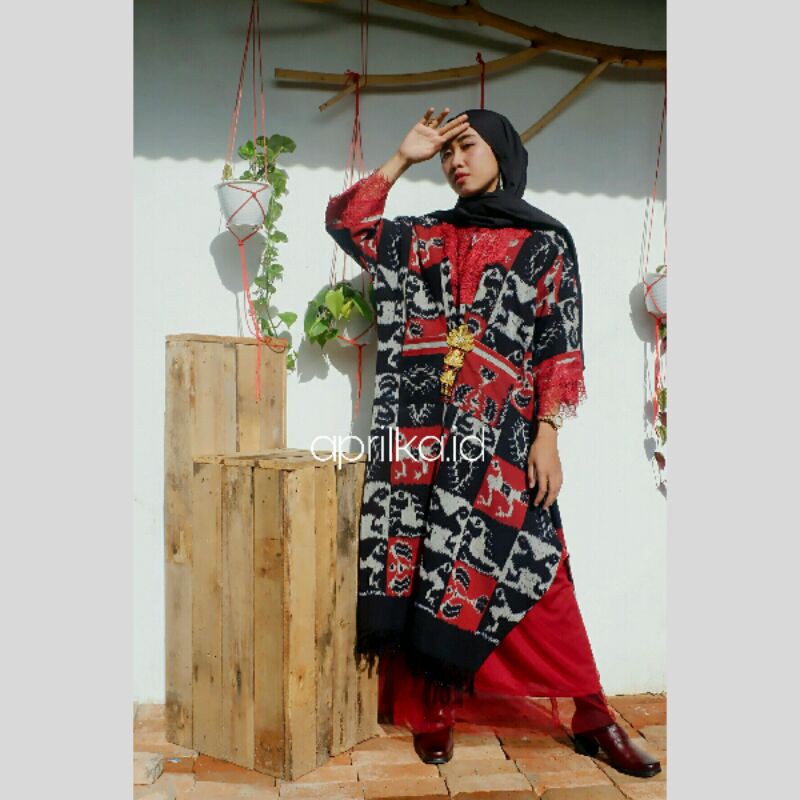 Jual DRESS TENUN HAFNA ROK TUTU BAJU KONDANGAN BAJU PESTA KEBAYA BATIK ...