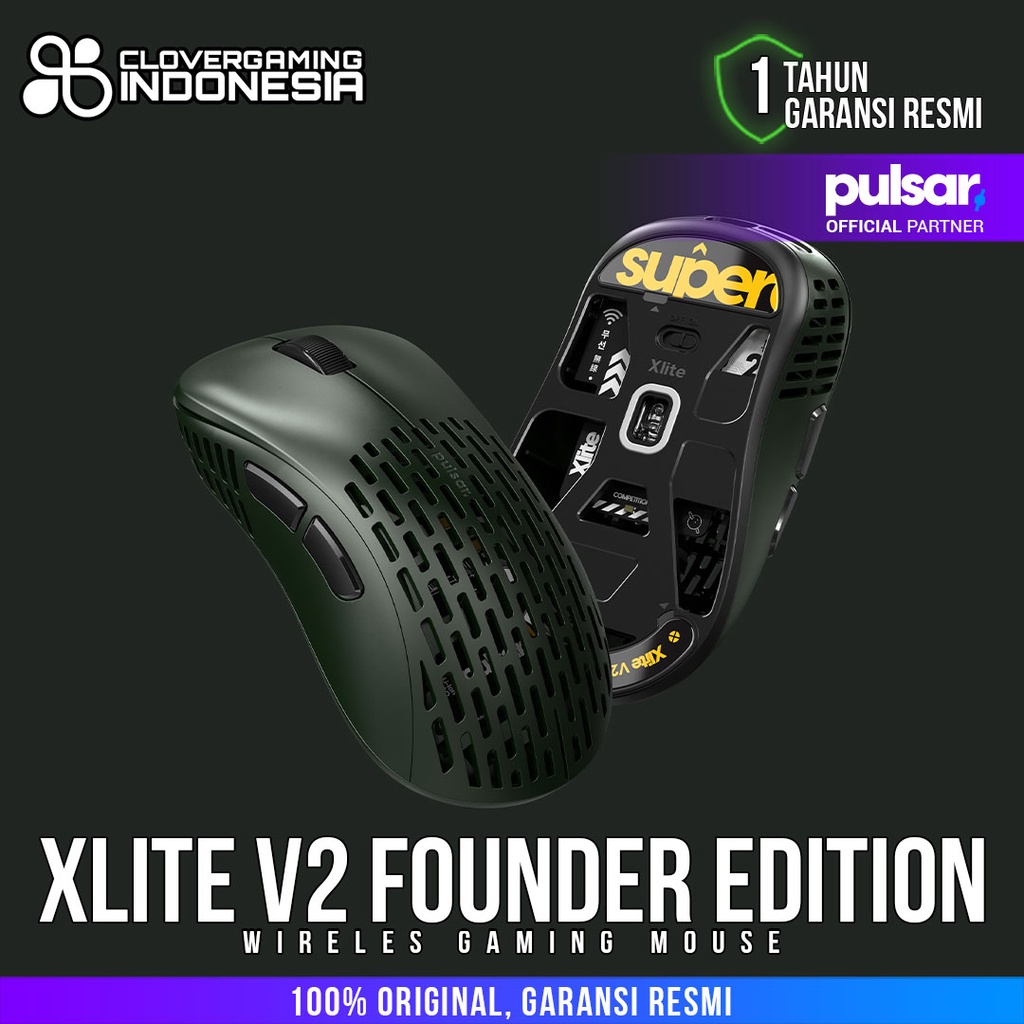 Jual Pulsar Xlite V2 Founder Edition Wireless - Gaming Mouse | Shopee ...