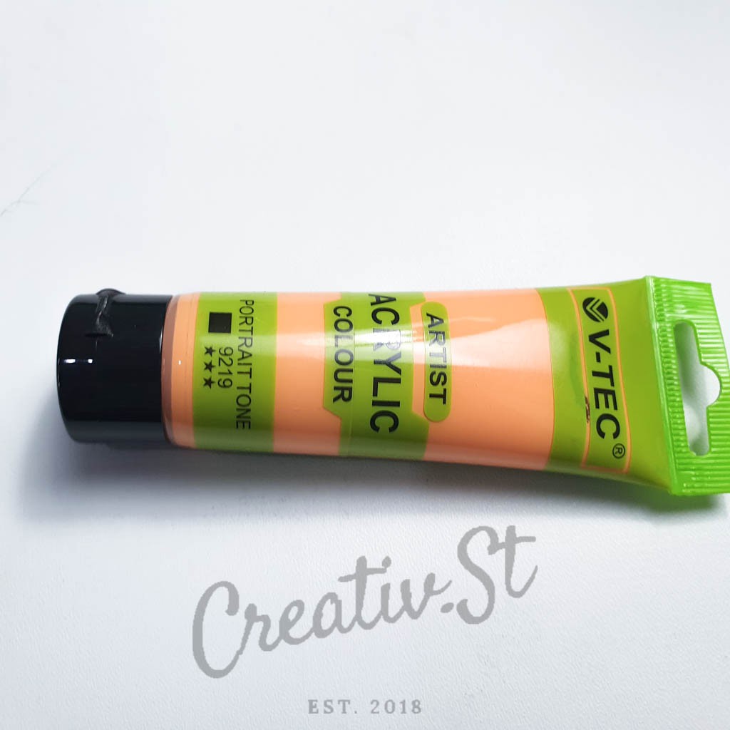 Jual V-Tec Vtec Acrylic 35 Ml Paint Acrylic Colour Part 1 Satuan Cat ...