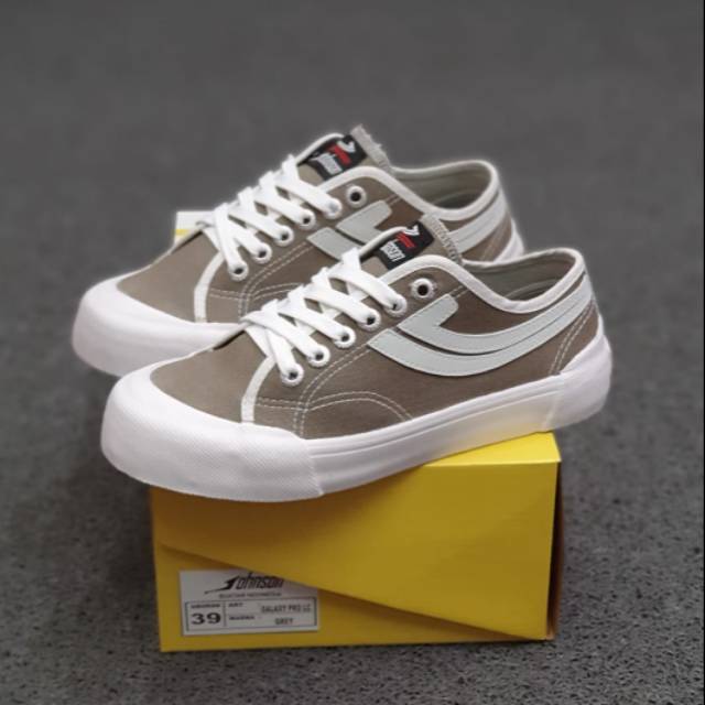 Jual SEPATU JOHNSON GALAXY PRO LOW GREY 36-39 | Shopee Indonesia