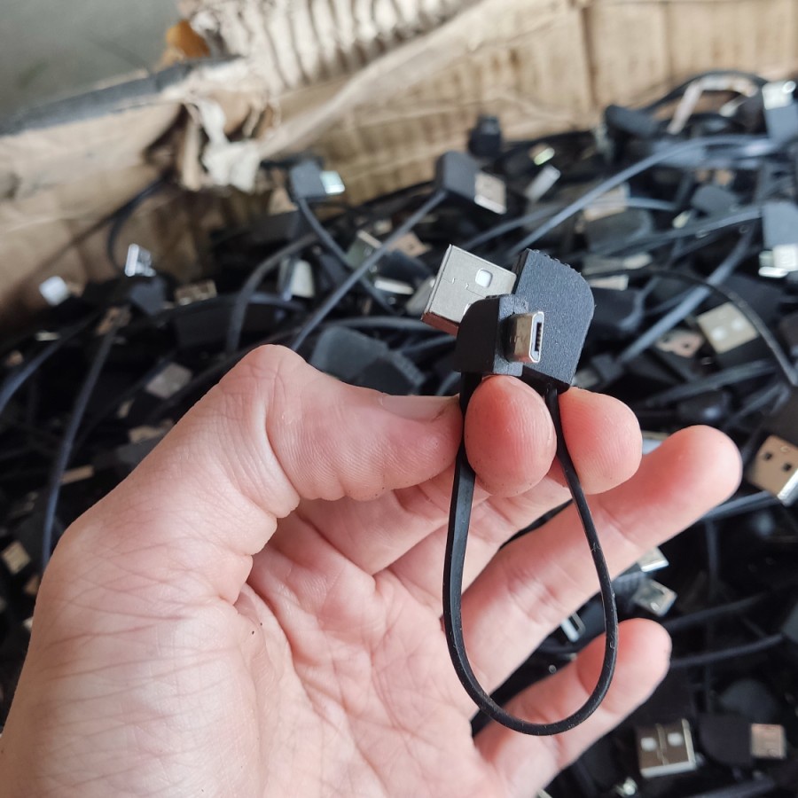 Jual Kabel Charger powerbank pendek micro usb original | Shopee Indonesia