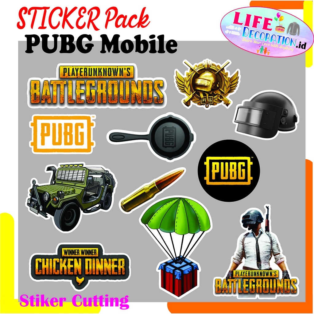 Jual STIKER PUBG / STICKER PACK | Shopee Indonesia