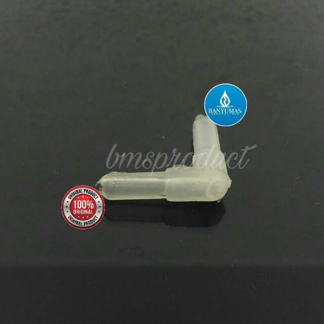 Jual A085 Sambungan selang aerator leter L keni sok aquarium blower ...
