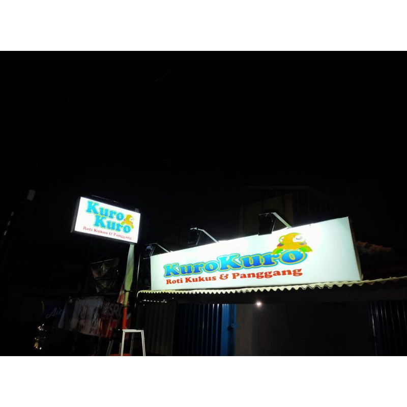 Jual plang papan nama/Merk Toko/reklame ukuran 300x60 cm | Shopee Indonesia