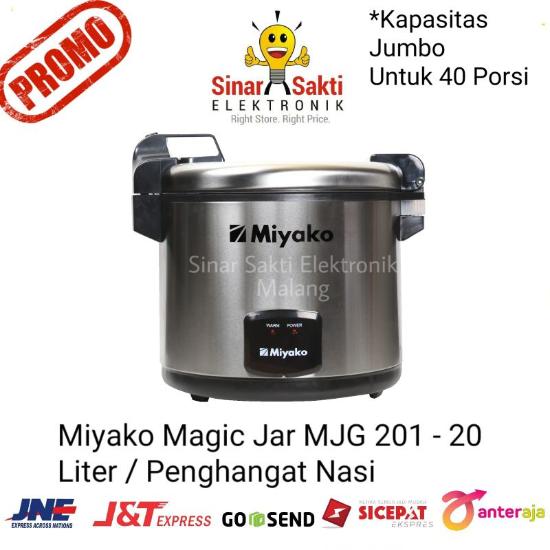 Jual Miyako Magic Jar MJG 201 20 Liter 20L L Penghangat Nasi Depot ...