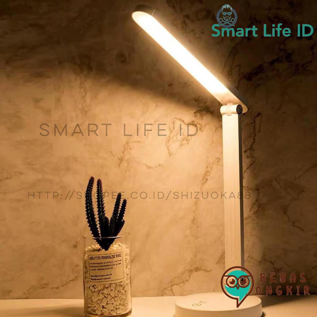 Jual Lampu Meja Belajar Desk Lamp LED Warm White Kuning Putih Dekorasi ...