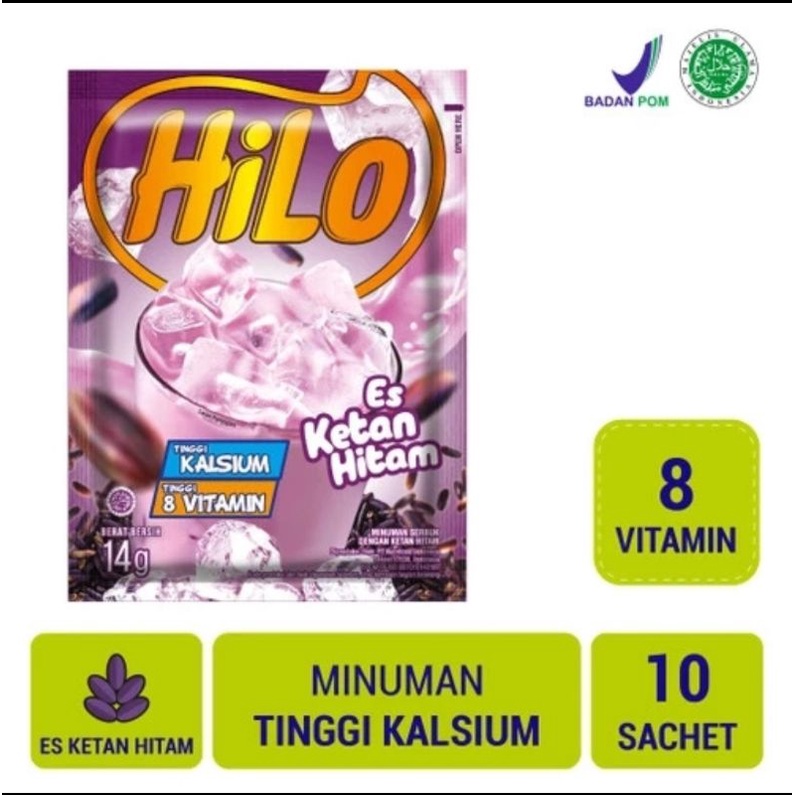Jual hilo kemasan renteng isi 10 sachet/rtg rasa baru es ketan hitam ...