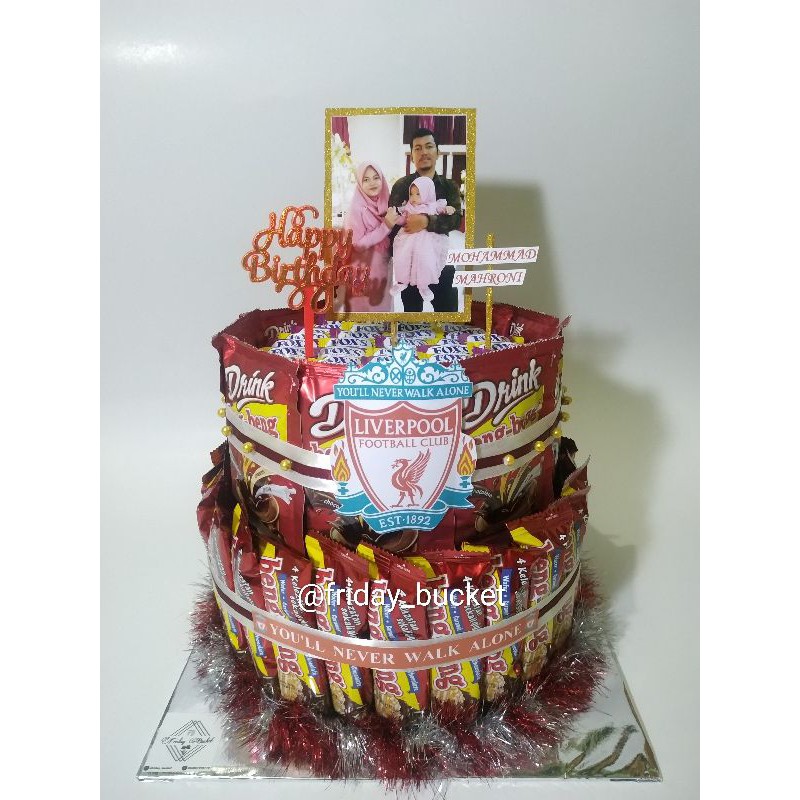Jual tart snack / bucket snack / kue ulang tahun / hadiah ulang tahun ...