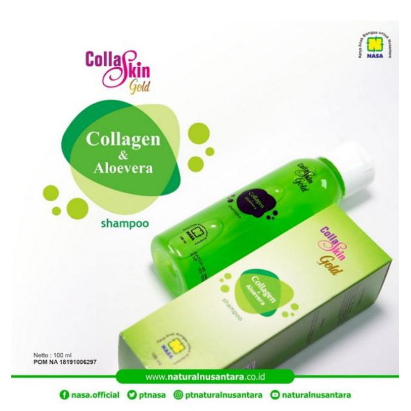 Jual Collagen Shampoo Stemcell Apel (Cosham) | Shopee Indonesia