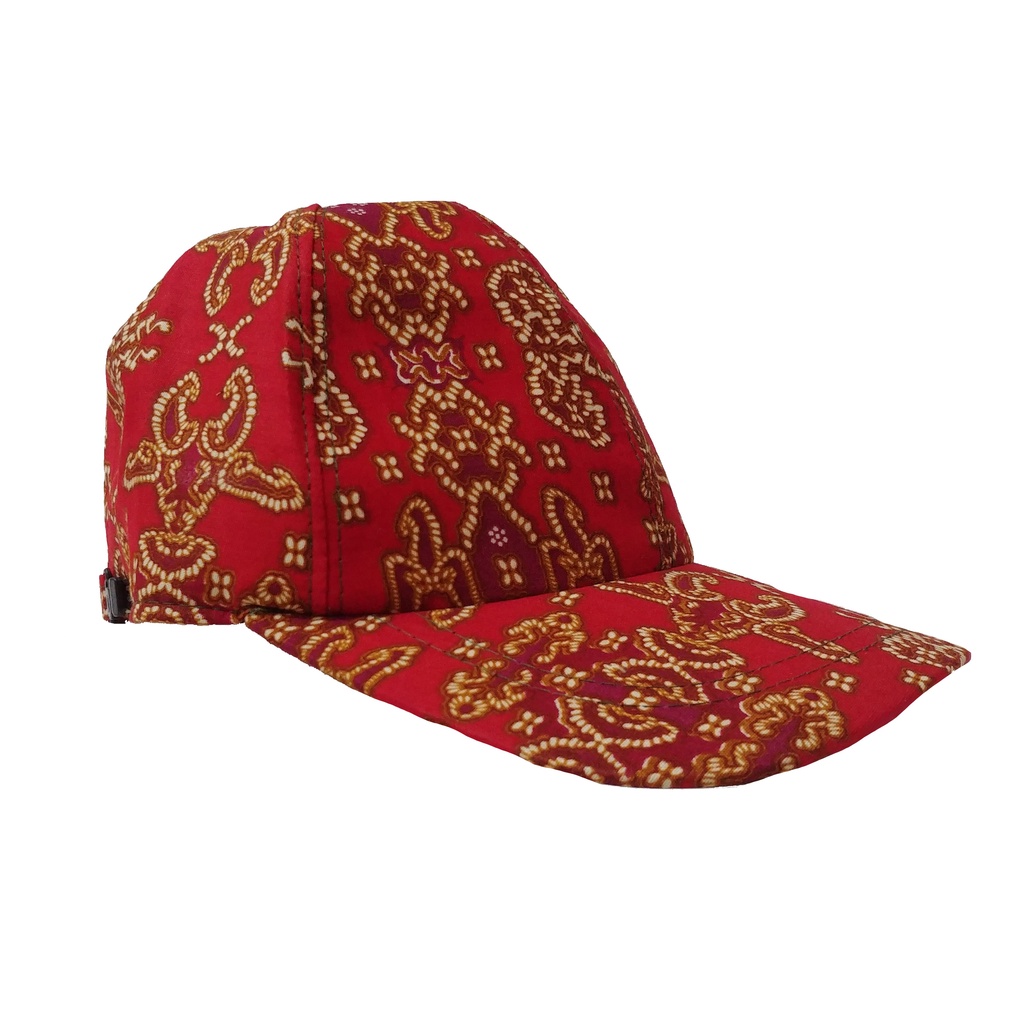 Jual Topi Batik Baseball Handmade Batik Cap 02 / Topi Batik Kain ...