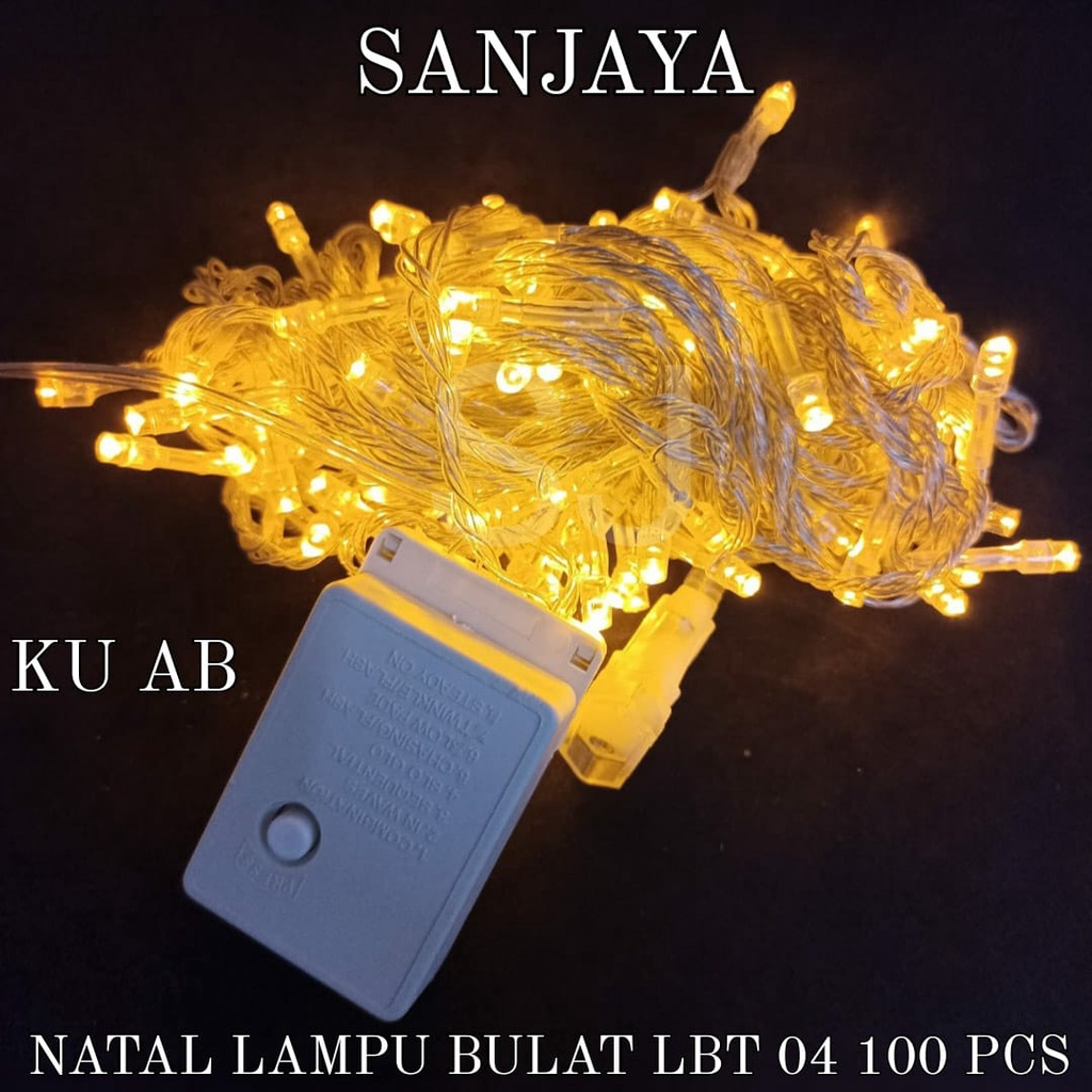 Jual Lampu Tumbler Natal Model Bulat / Lampu Hias Natal Led / Aksesoris ...