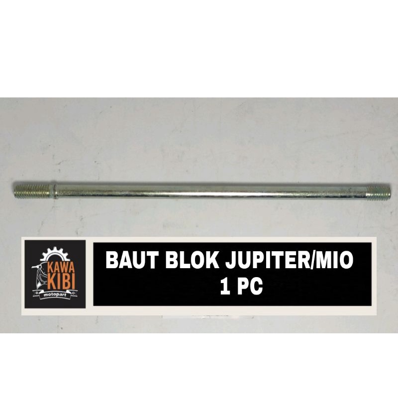 Jual Baut Blok Mesin / Baud Tusuk Sate Silinder Block - JUPITER / VEGA ...