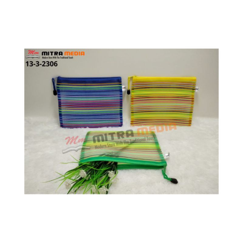 Jual POCKET FILE / MAP JALA / DOCUMENT BAG / MAP ZIPPER A4 A5 BIG ...