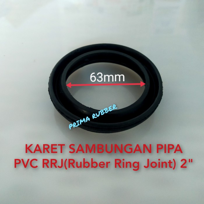 Jual KH KARET SAMBUNGAN PIPA PVC RRJ (Rubber Ring Joint) UKURAN 2 INCH ...