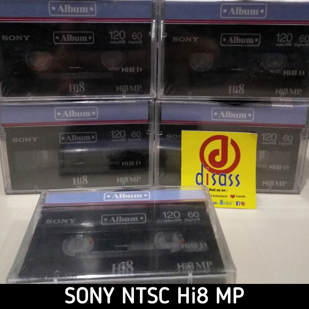 Jual SONY NTSC Hi8MP CASSETE KASET - DISASS JOGJA | Shopee Indonesia