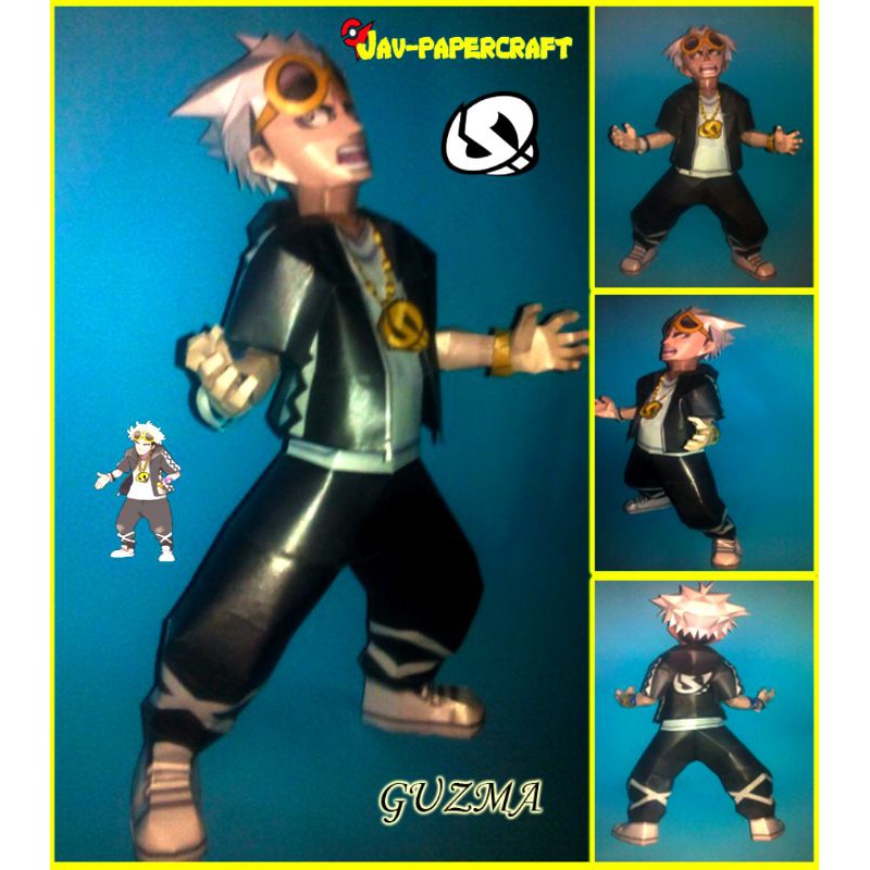 Jual Pokemon Guzma Papercraft | Shopee Indonesia