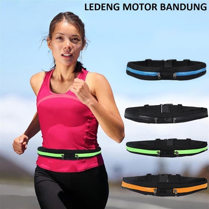 Jual Dijual Tas Lari Sabuk Ikat Pinggang Olahraga Sepada Pocket Belt ...